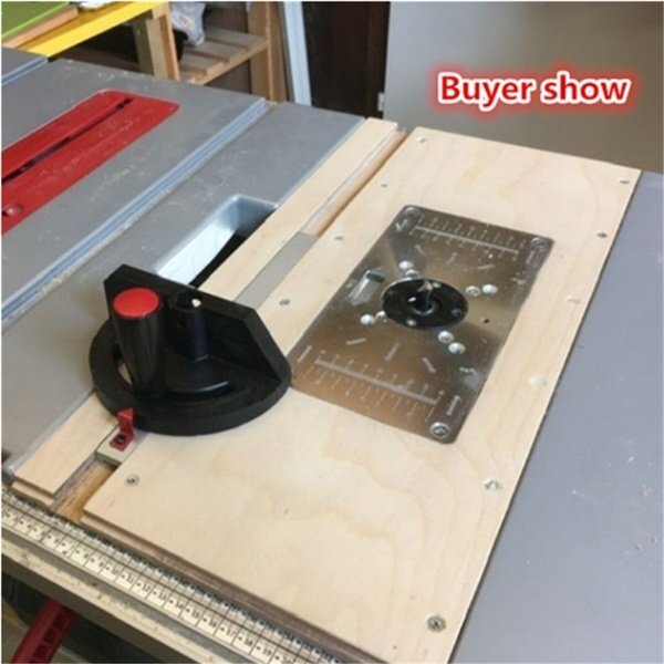 Router Table Insert Plate Woodworking Router Plate Benches Trimmer ...