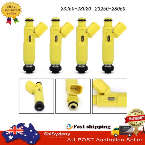 4Pcs Fuel Injectors 23250-28050 Fit Toyota Rav4 4V-2.0L 2001-2003 ...