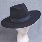 AMERICAN HAT COMPANY BLACK 10X COWBOY TYCOON/GAMBLER CREASE NWOB 7 LO ...