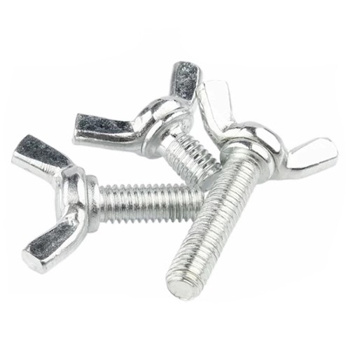 Wing Nut Bolt Butterfly Screw Wingbolt Zinc Plated Steel M4 M5 M6 M8 ...