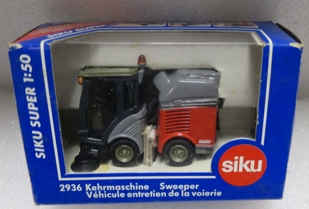SIKU 1: 50 COMPACT PATH SWEEPER MADE IN GERMANY #2936 | eBay