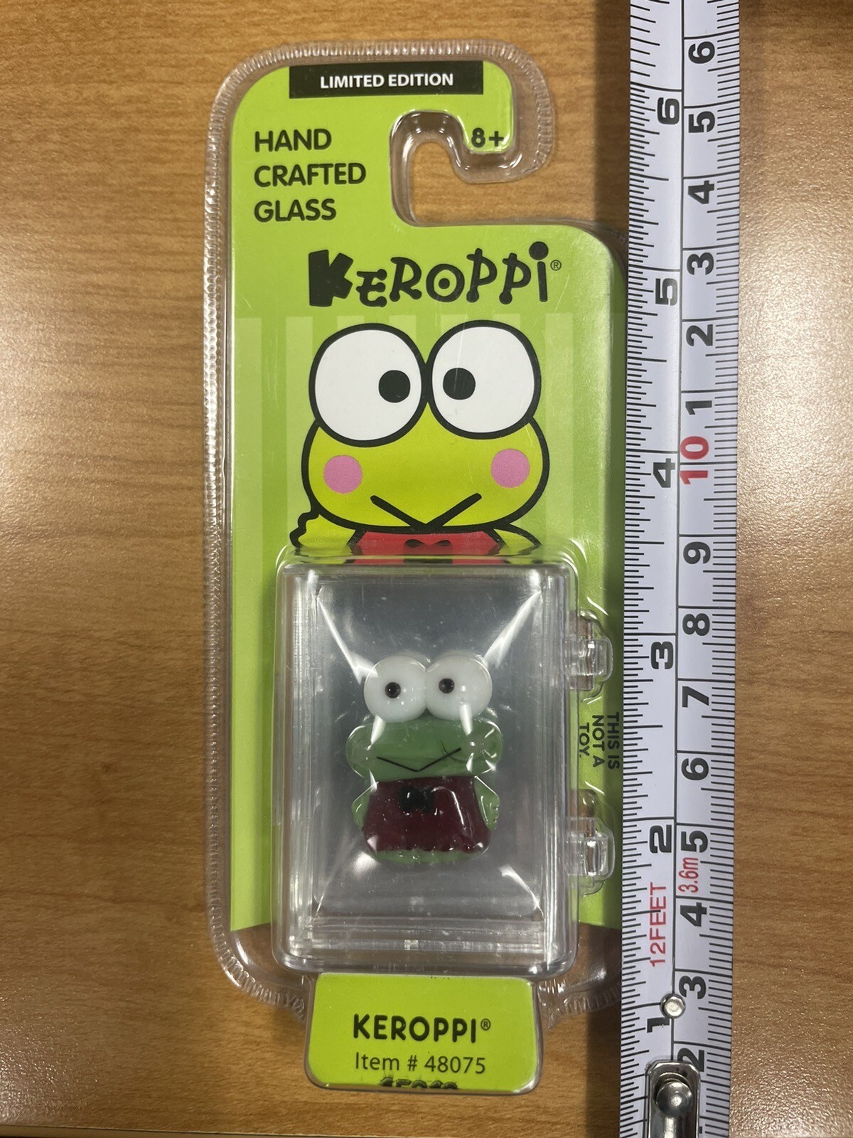 Keroppi Hand Crafted Glass #48075 Limited Edition Collectible Sanrio Co ...