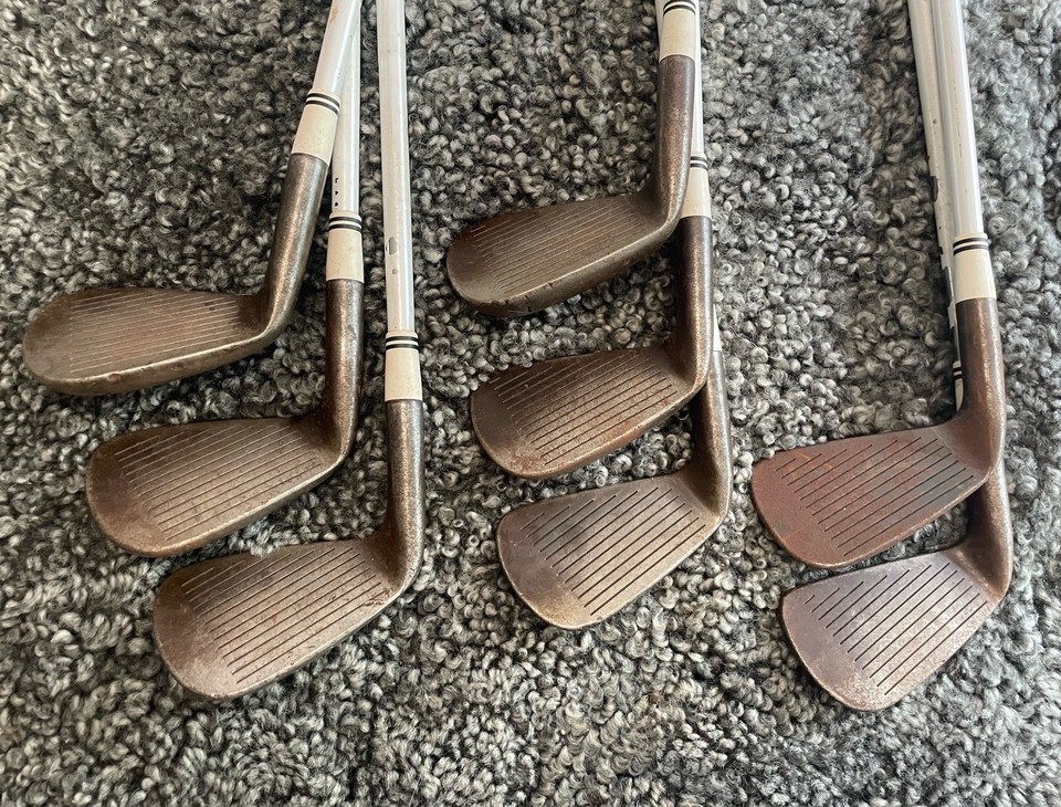 Adams Mb2 iron set 3-P Custom kBS Stiff Golf Clubs Raw Rusted | eBay