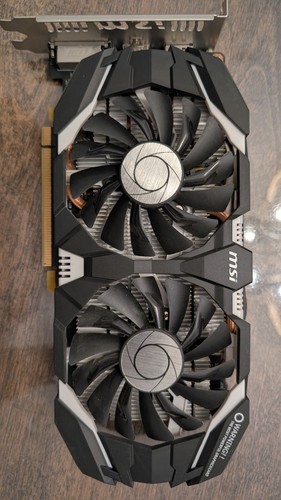 MSI NVIDIA GeForce GTX 1060 6GB GDDR5 OCV1 GP106 Gaming Graphics Card ...