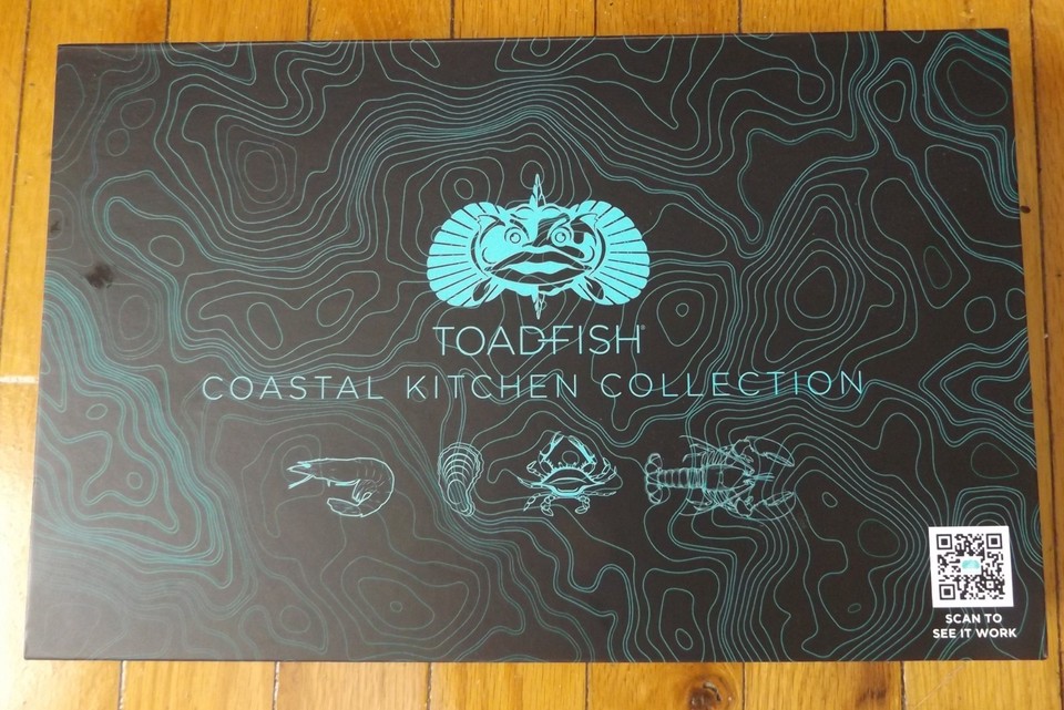 Toadfish Coastal Kitchen Collection - Oyster Knife, Shrimp Cleaner & Crab Cutter | eBay