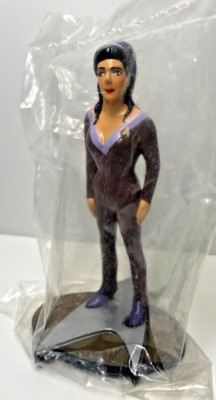 The Next Generation Deanna Troi , Vintage Star Trek: PVC Figure Cake ...