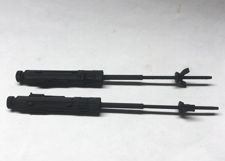 Vintage Star Wars x wing side wing guns 3D Printed | eBay