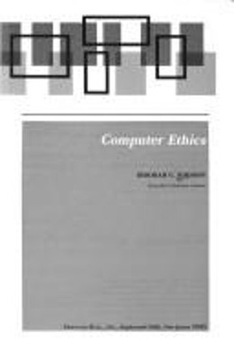 Computer Ethics Paperback Deborah G. Johnson 9780131640054 | eBay
