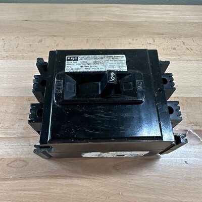 FPE FEDERAL PACIFIC 70 AMP CIRCUIT BREAKER 3 POLE 480 VAC 125/250 VDC ...