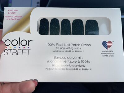 Scot Topic Color Street Nail Polish Strips Glitter Retired HTF NEW | eBay