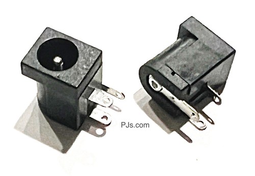 DC Power Jack Connector DC-005 PCB DC005 5.5x2.5mm x 2 Pcs | eBay