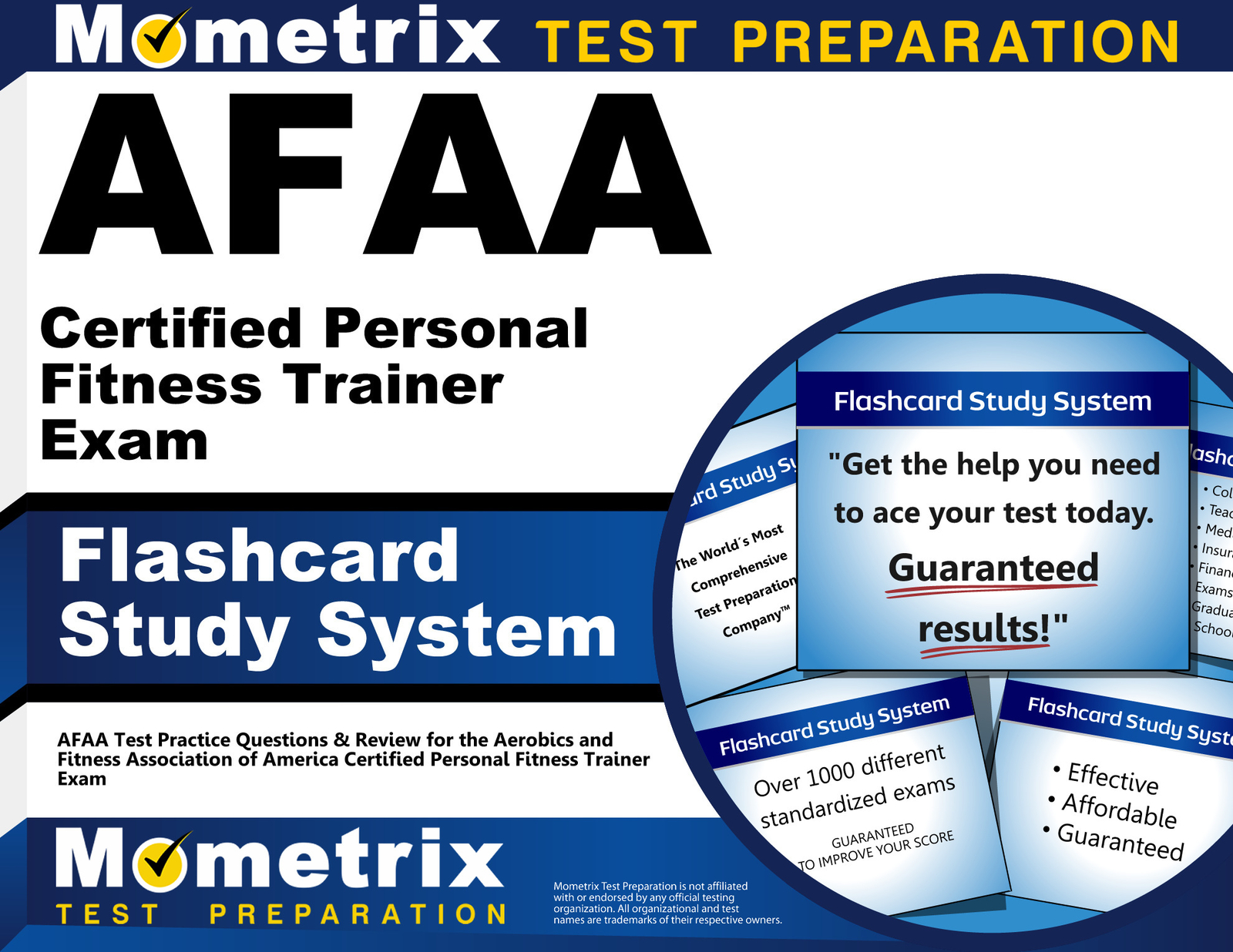 AFAA Certified Personal Fitness Trainer Exam Flashcard Study System ...