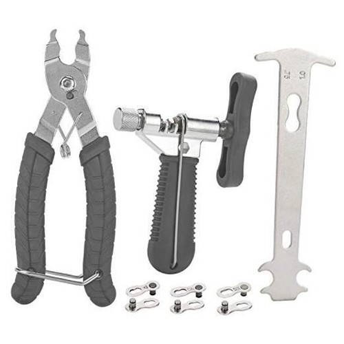 Bike Repair Chain Tool Set, Bike Chain Tool+ Chain Checker+ Bike Link ...