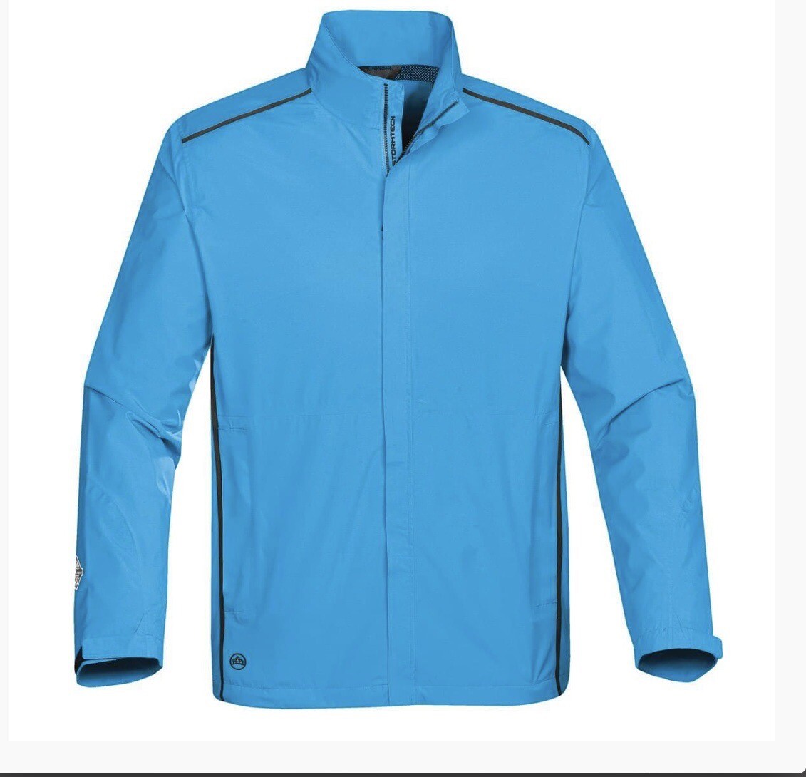 Stormtech Men's Vortice Rain Shell Jacket Size Large Electric Blue ...