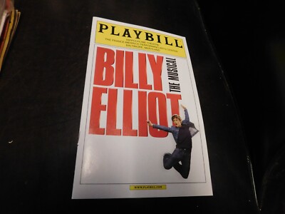 Playbill Magazine Billy Elliot The Musical Hippodrome Baltimore 2012 ...
