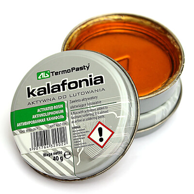 FLUX ROSIN for electronics SMD solder flux COLOPHONY - High Quality 40g ...