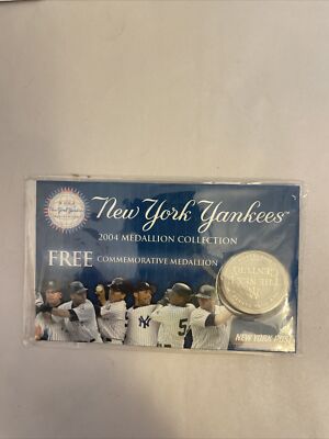 NEW YORK Yankees 2004 Medallion Collection -THE NEXT CENTURY Post COIN ...