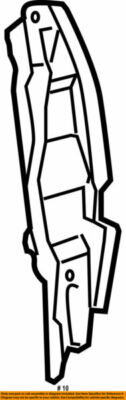 61744-42020 Toyota Reinforcement, back door opening side, lh 6174442020 ...