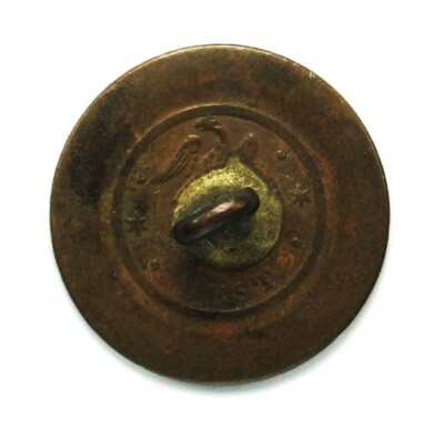 Early 1800's Civilian Flat Button with Eagle / Best Backmark 22MM | eBay