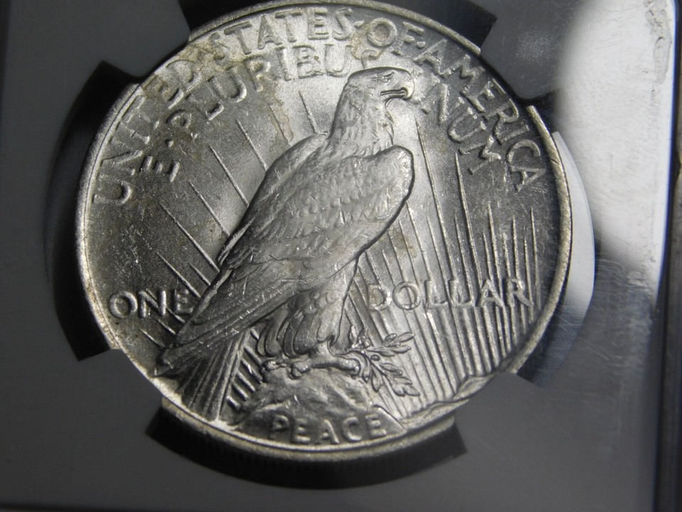 OLD US COINS 1922 PEACE SILVER DOLLAR NGC MS 62 | eBay