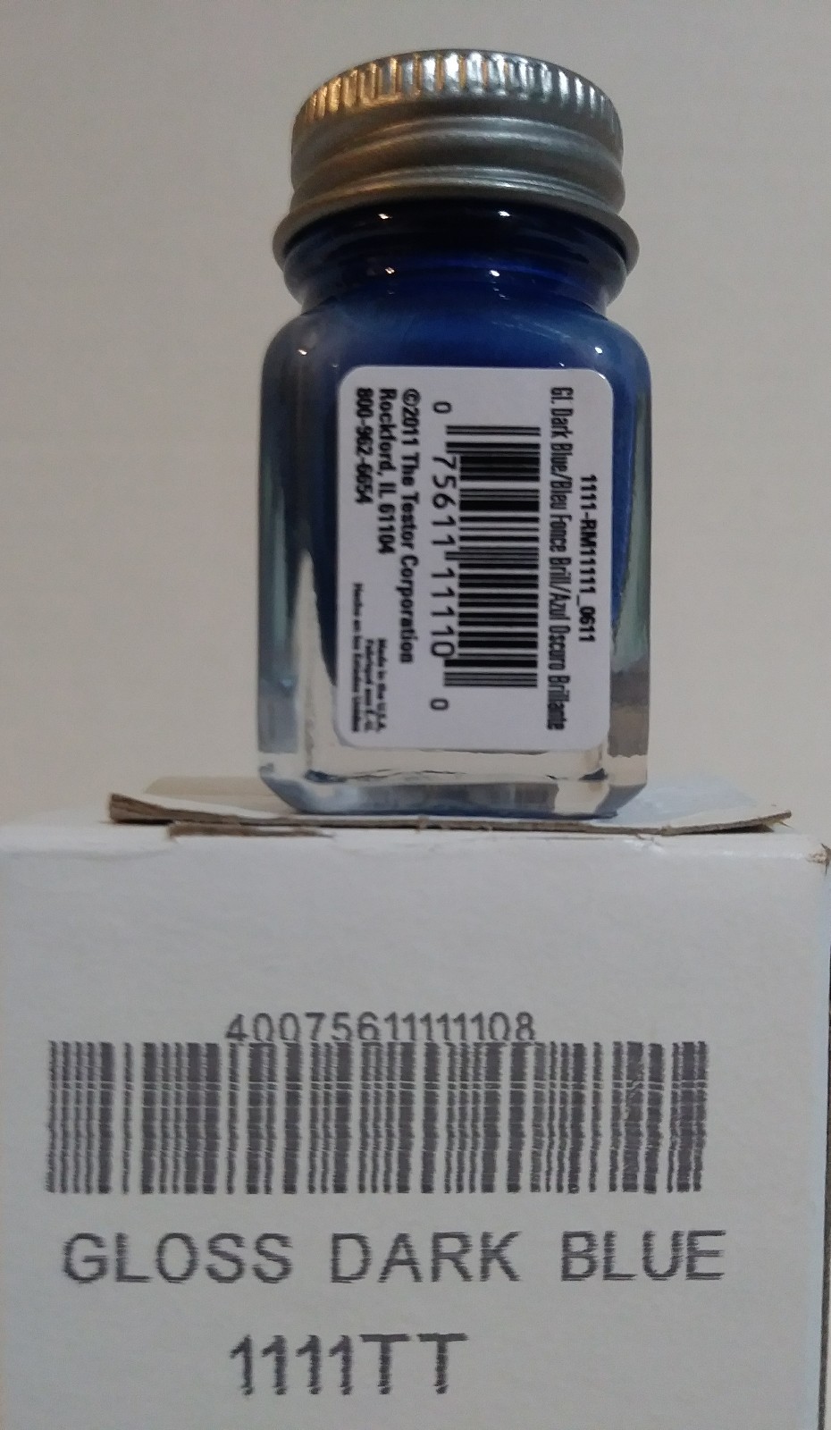 Testors Premium Paint 1111 TT, Dark Blue. | eBay