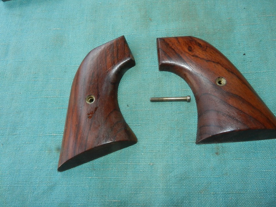 Fancy Walnut Grain Colt SAA grips | eBay