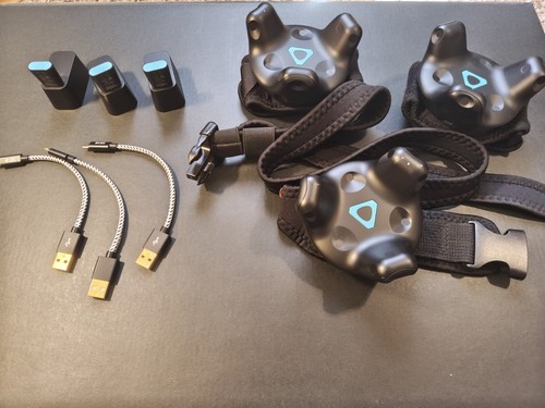 Vive Tracker 2.0 Full Body 3-Piece Set with Straps VR Full Body ...