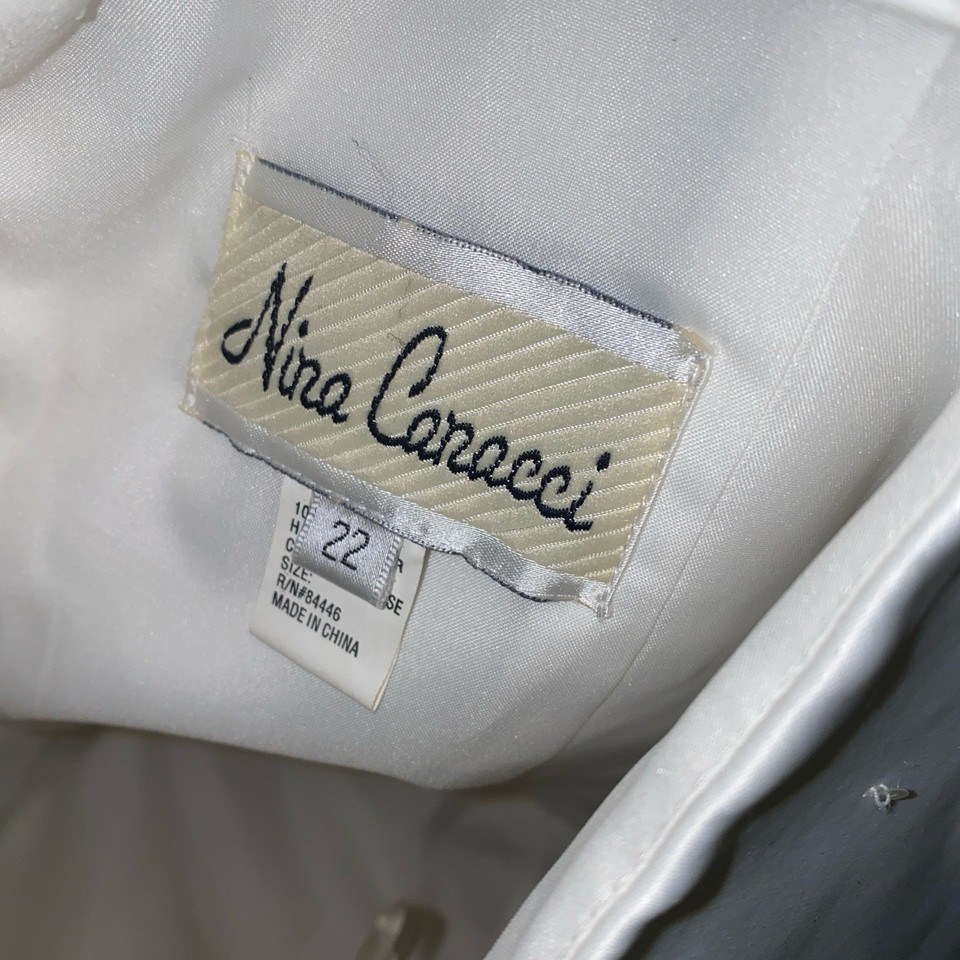 Nina Caracci Ivory Wedding Dress Size 22 | eBay