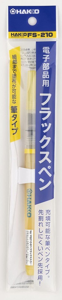 HAKKO FS210-81 Flux pen 4ML brush pen type Japan Industrial Soldering ...