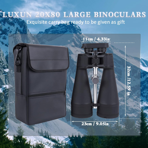 Astronomy Binoculars, 20X80 Binoculars for Adults High Powered, Outdoor ...