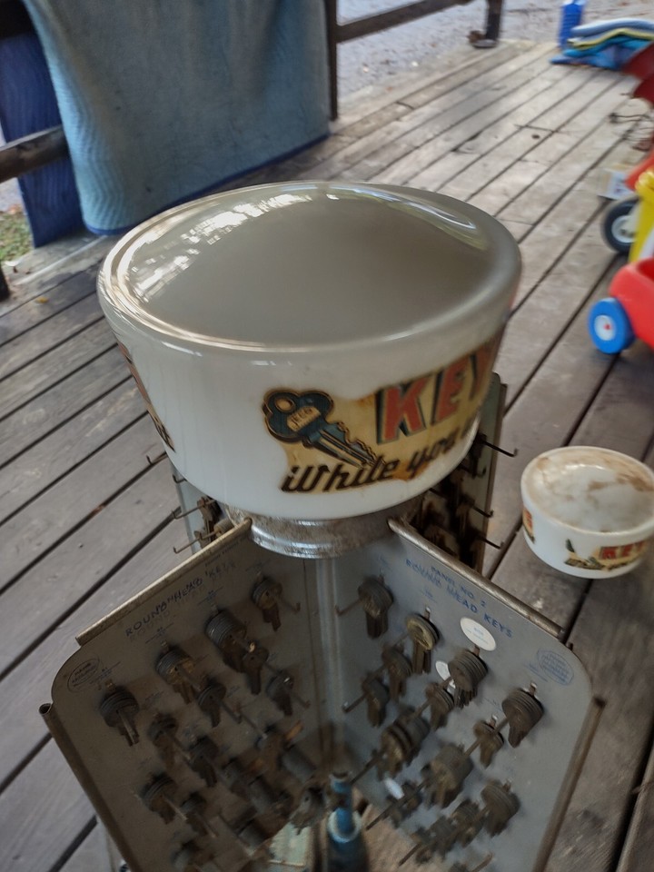 Cole Key Cutter Machine Vintage As Is For Display Only | eBay