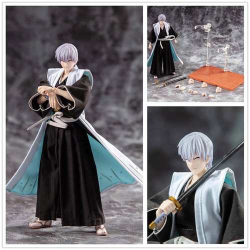 Dasin GT Model Anime Bleach Ichimaru Gin 6'' Action Figure Model Toy ...