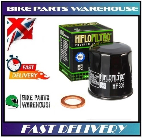 Hiflo Oil Filter & Sump Plug Washer fits Kawasaki KLE 500 A 1997 | eBay UK