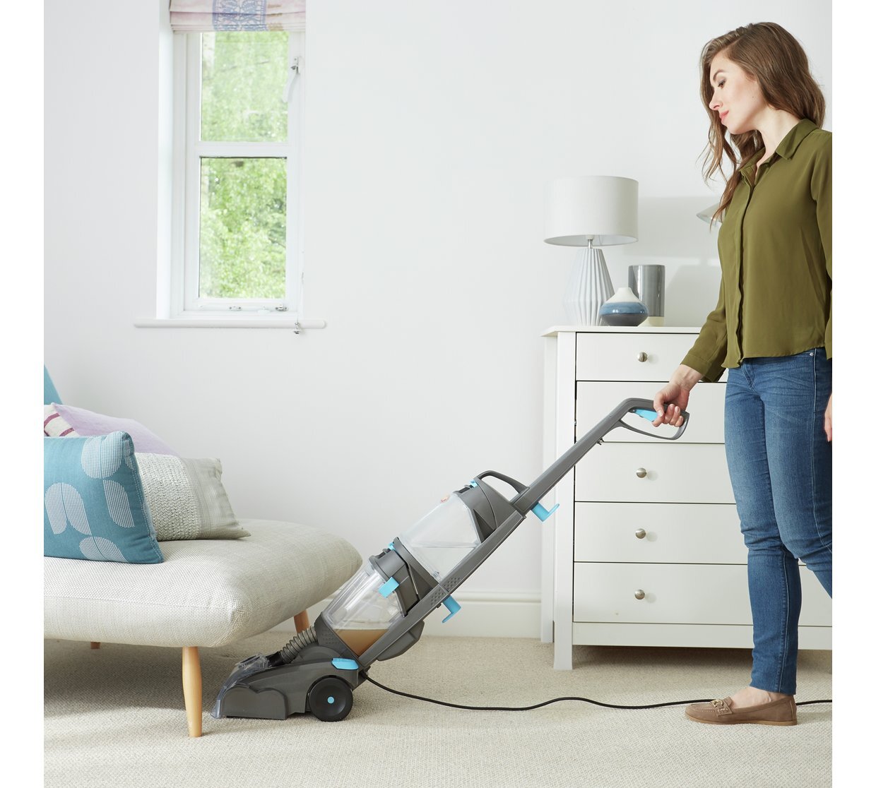 Vax ECR2V1P Dual Power Pet Advance Carpet Cleaner Washer - 1 Year ...
