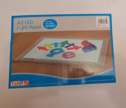 A3 LED LIGHT PANEL BY TICKIT PRODUCT 73004 ULTRA SLIM LOW VOLTAGE | eBay