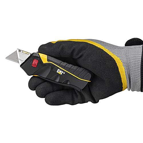 Safety Utility Knife Box Cutter Self-Retracting Blade, Squeeze Handle ...