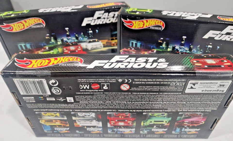 Hot wheels - Fast & Furious Original Fast Box set SEALED (2019 Mattel ...