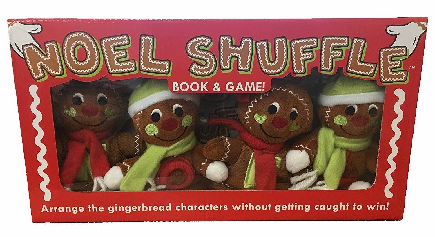 Noel Shuffle Gift Set - Christmas Family Game with (4) Plush ...
