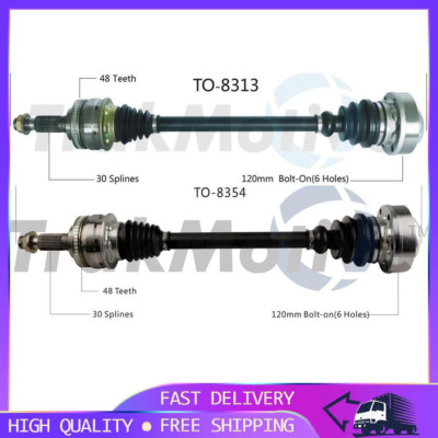 2pcs Rear Left Rear Right CV Axle Shaft fits LS400 1990-1994 TrakMotive ...