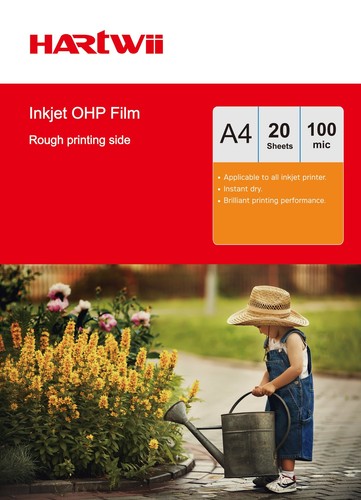 20 Sheet Overhead Projector OHP Film Acetate Clear A4 with Strip For ...