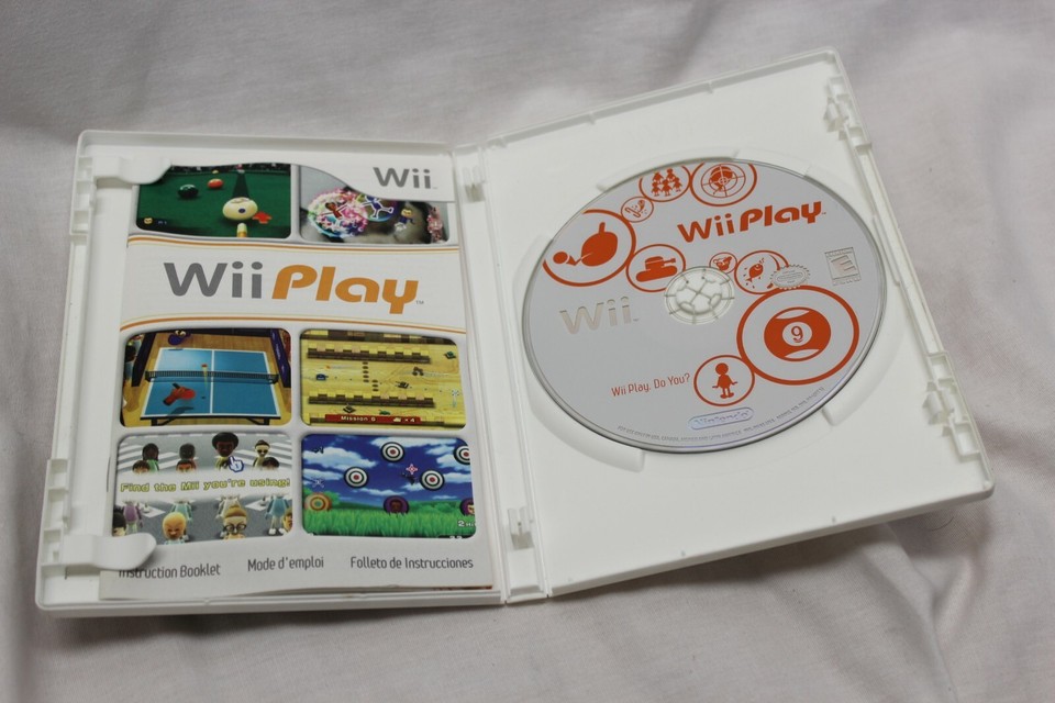 Wii Play with Remote (Wii, 2007) 45496900069| eBay