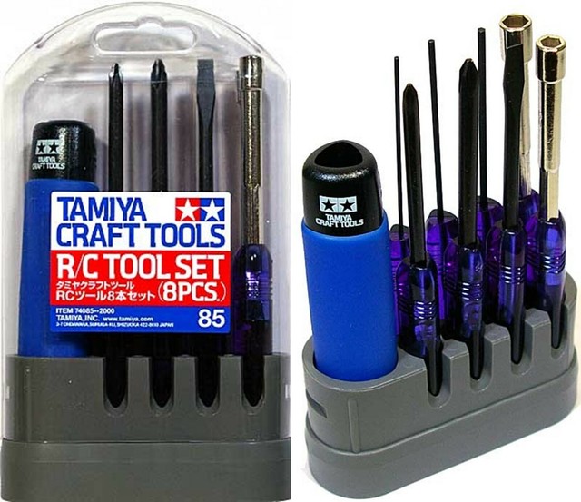 Tamiya Japan 74085 PC Craft Tool Make Set 8pcs for sale online | eBay