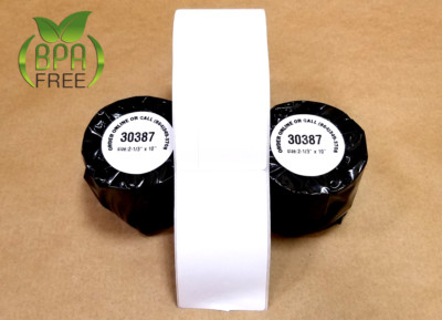 Address Shipping Rectangular 4 Rolls w/ 100 Labels White 30387 for Dymo ...