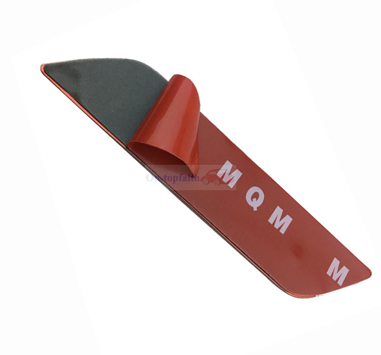 2pcs Red VIP Metal Chrome Emblem Badge Side Trunk Rear Sticker For ...