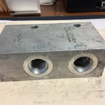 Sun Hydraulic Manifold 2 Port Station Stainless Steel (LPW14N) | eBay