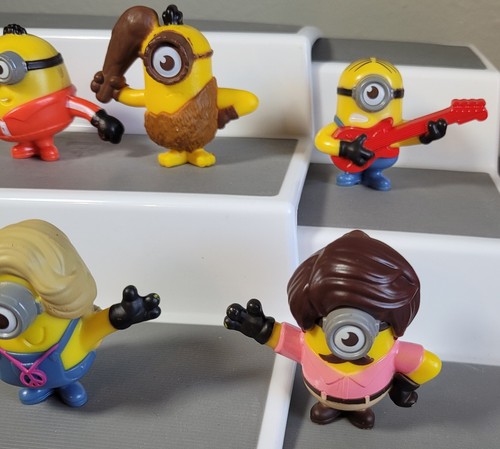 McDonalds Minions Rise of Gru Happy Meal Toys Lot Of 10 Convict Boxer ...