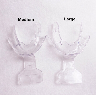 6Pcs Dental Frame Cut Back Impression Trays Mandibular Denture ...