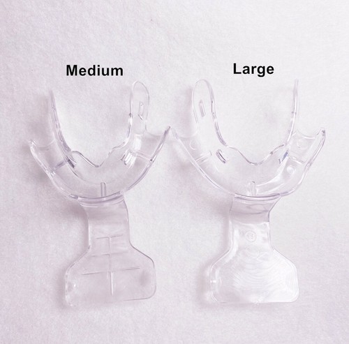 6Pcs Dental Frame Cut Back Impression Trays Mandibular Denture ...