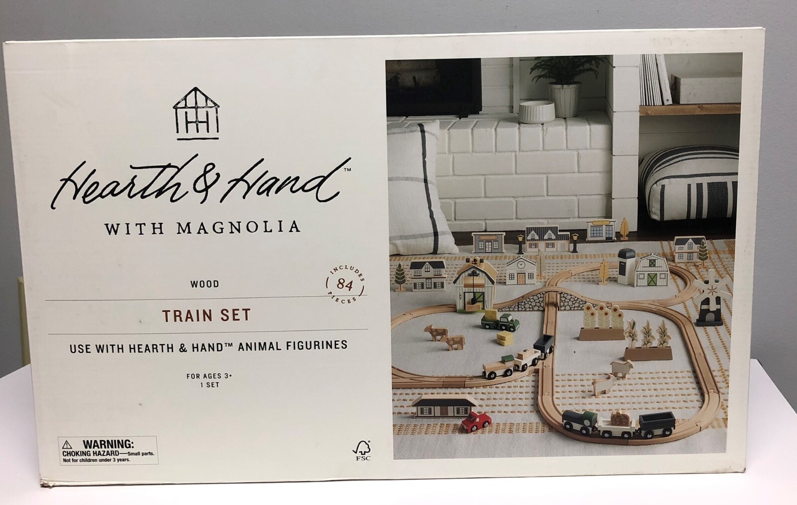Hearth & Hand with Magnolia 84 Piece Train Track Set for sale online | eBay