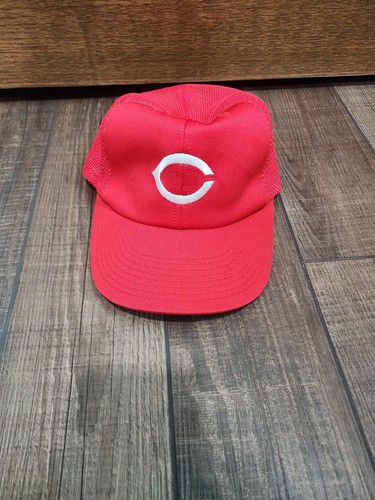 Mizuno Vintage Cincinnati Reds Snapback Mesh Truckers Cap Hat MLB ...